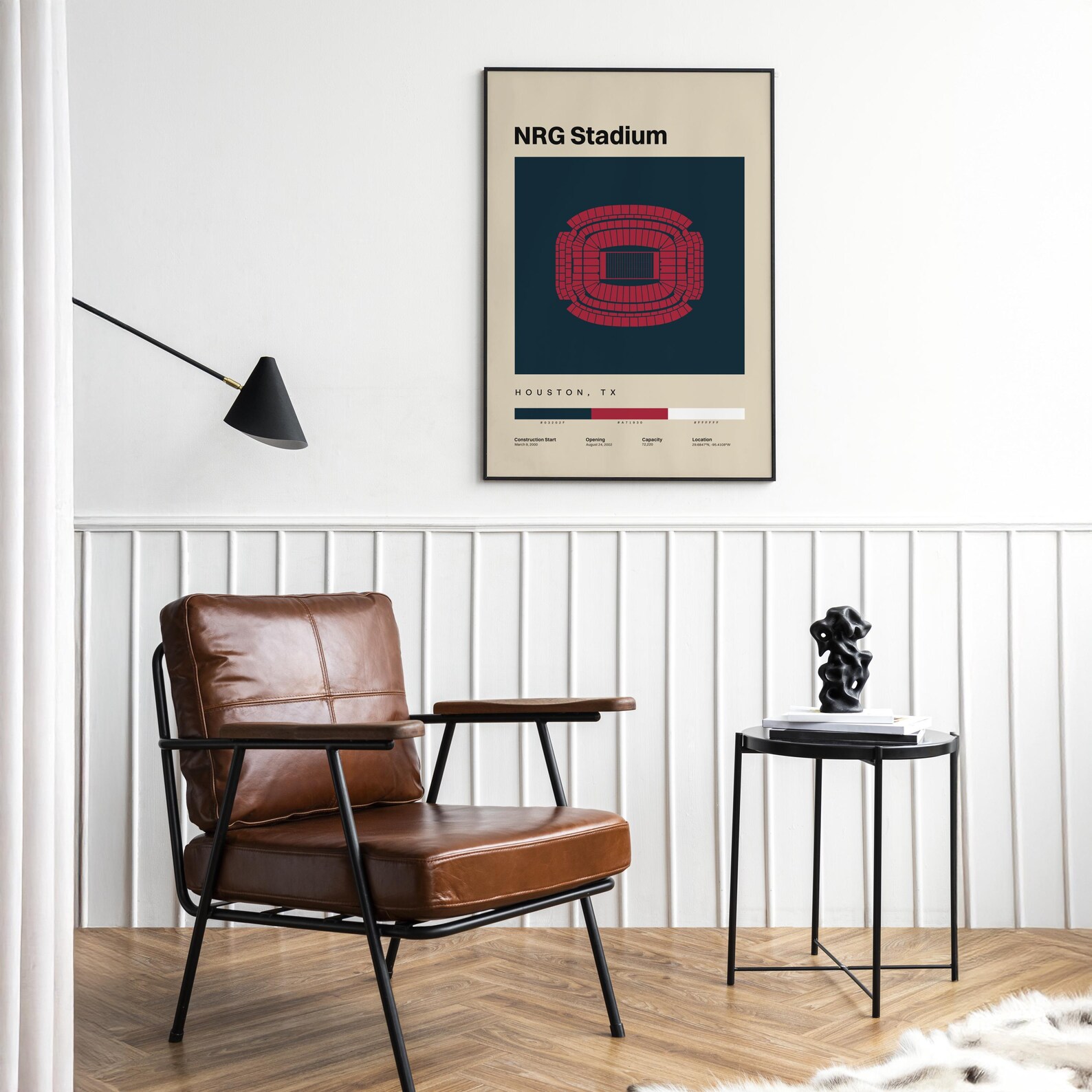 Houston Texans Poster, NRG Stadium Poster, Sports Art, Football Prints ...