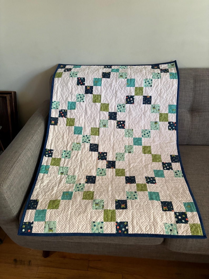 Irish Chain Baby Quilt - Etsy
