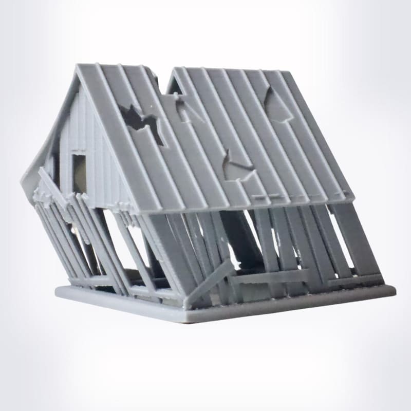 Ho Scale Model Barn - Etsy