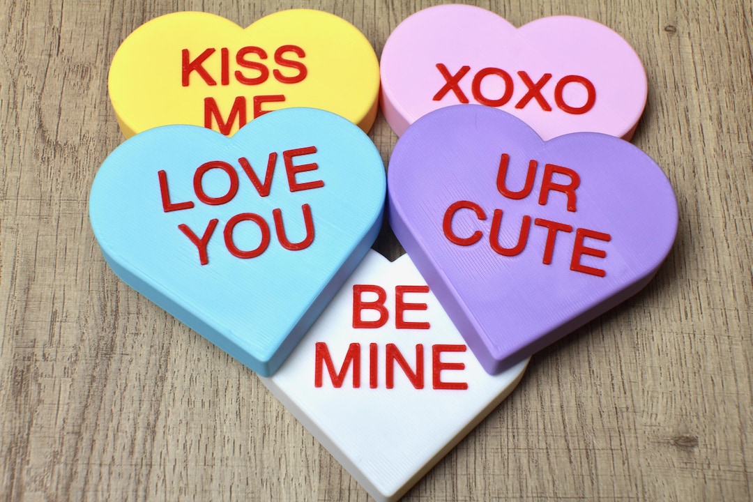 Large Conversation Hearts With Custom Text | Classic & Personalized ...
