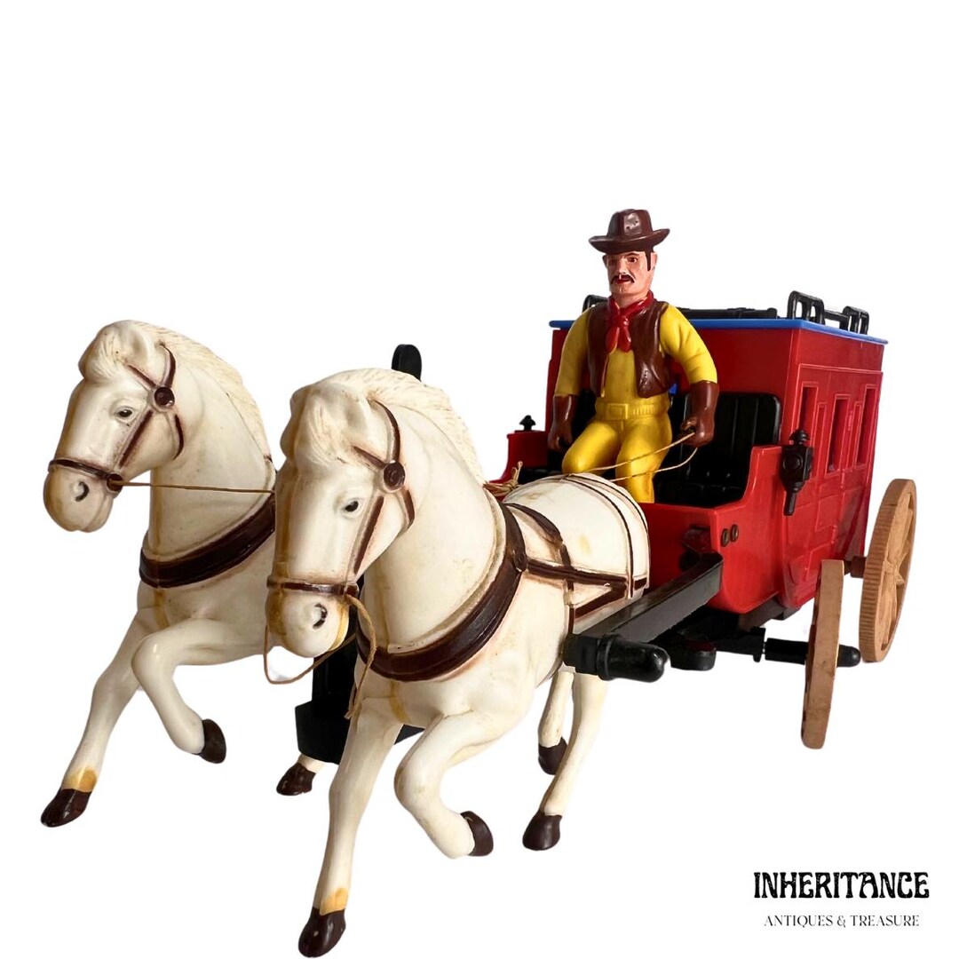 Vintage Toy Fabulous Old West Stage Coach - Etsy
