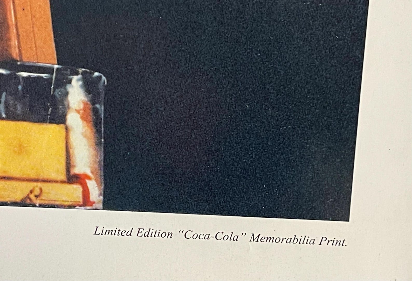 Original Vintage Coca Cola Memorabilia Print - Offical Limited Edition ...