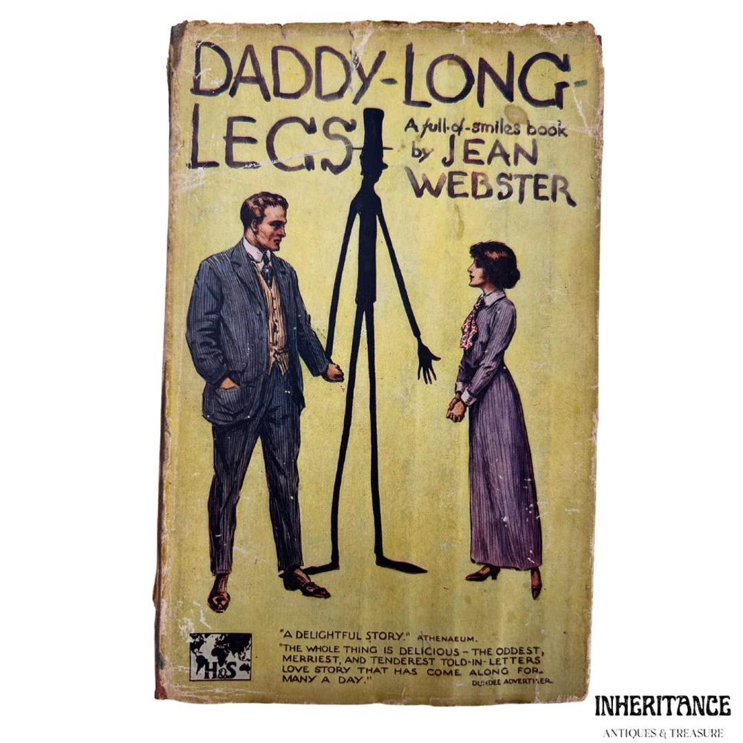 Daddy Long Legs - Antique Book - Jean Webster C1915 Rare With Jacket - Etsy