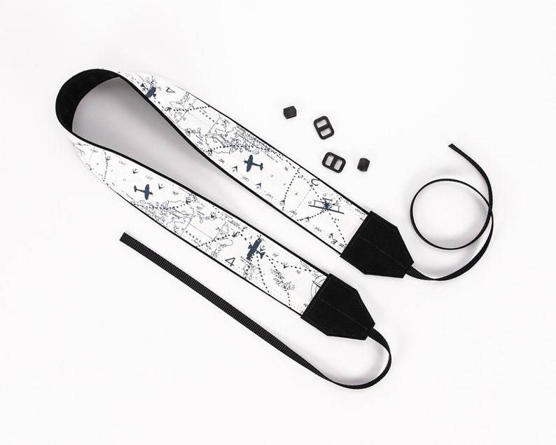 Airplane Camera Strap Aviation Map | Etsy