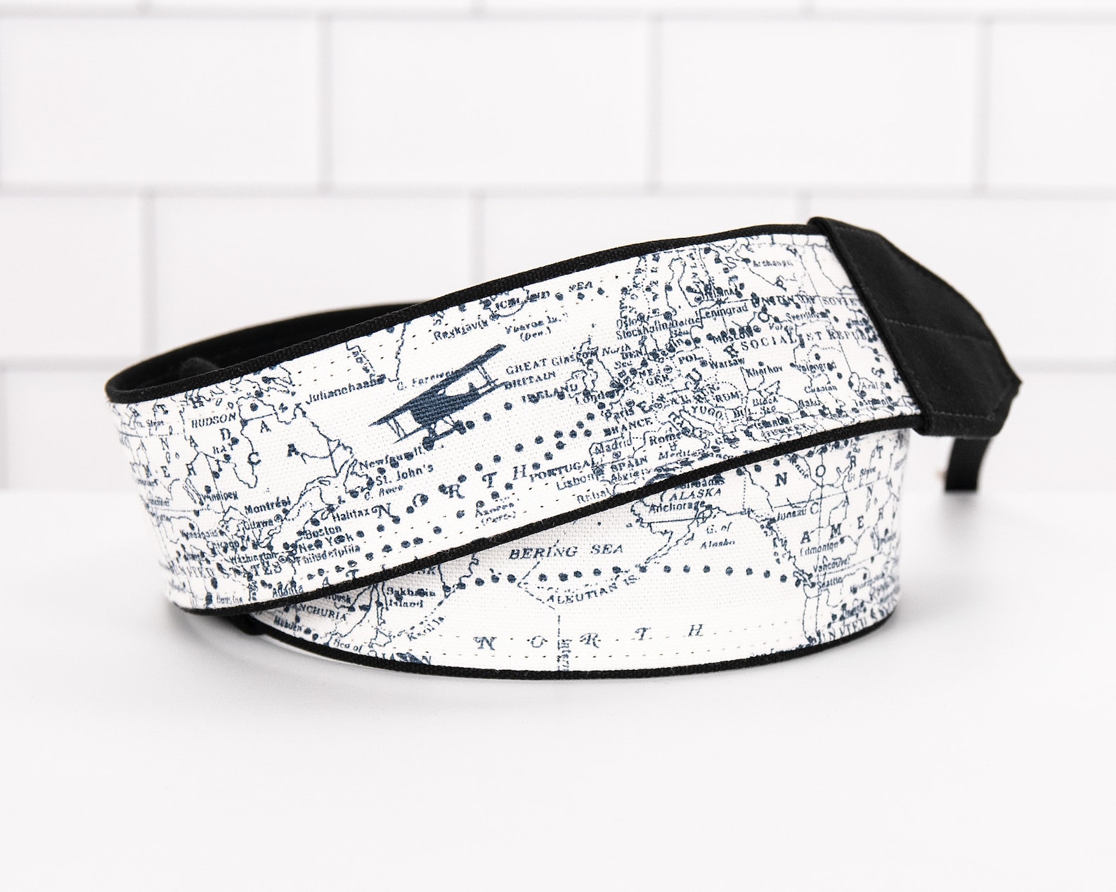 Airplane Camera Strap Aviation Map - Etsy