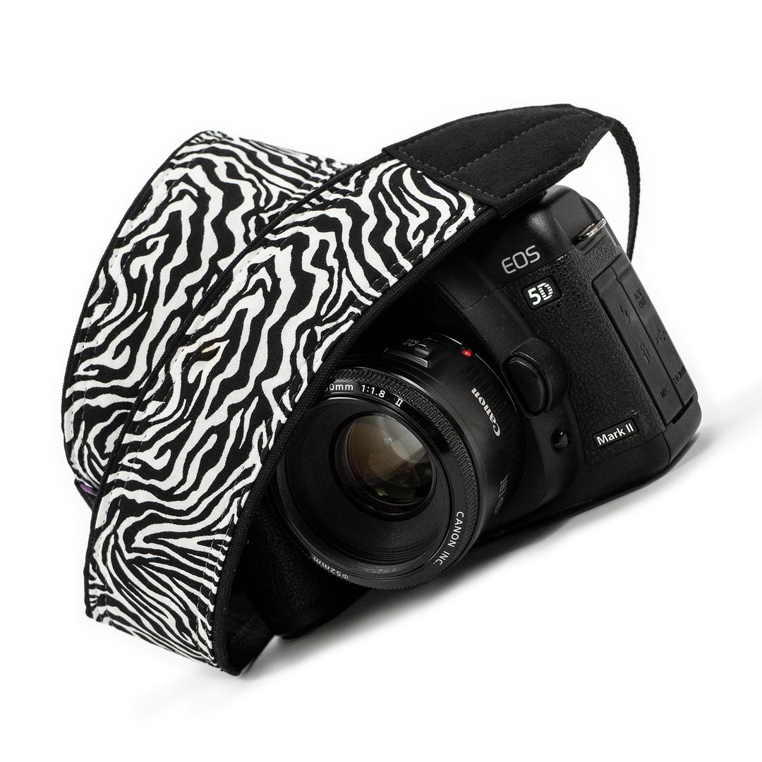Zebra Stripe Camera Strap, Dslr, Slr or Mirrorless - Etsy