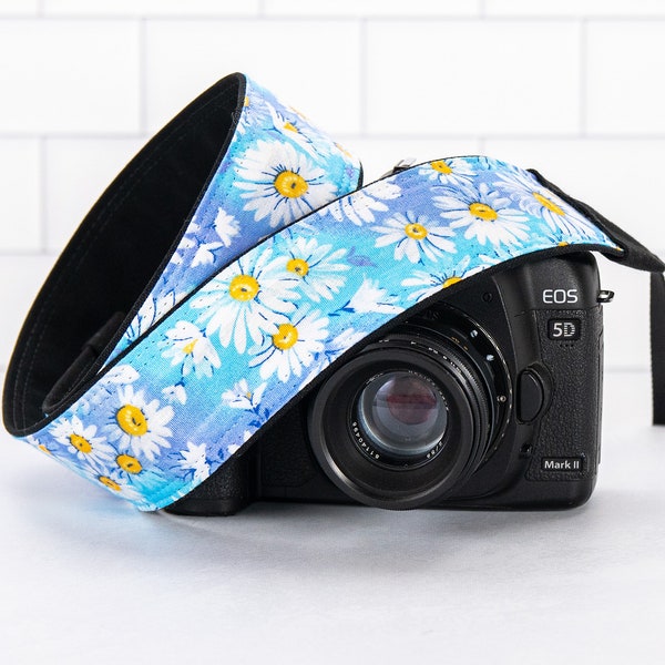 Blue Camera Strap - Etsy
