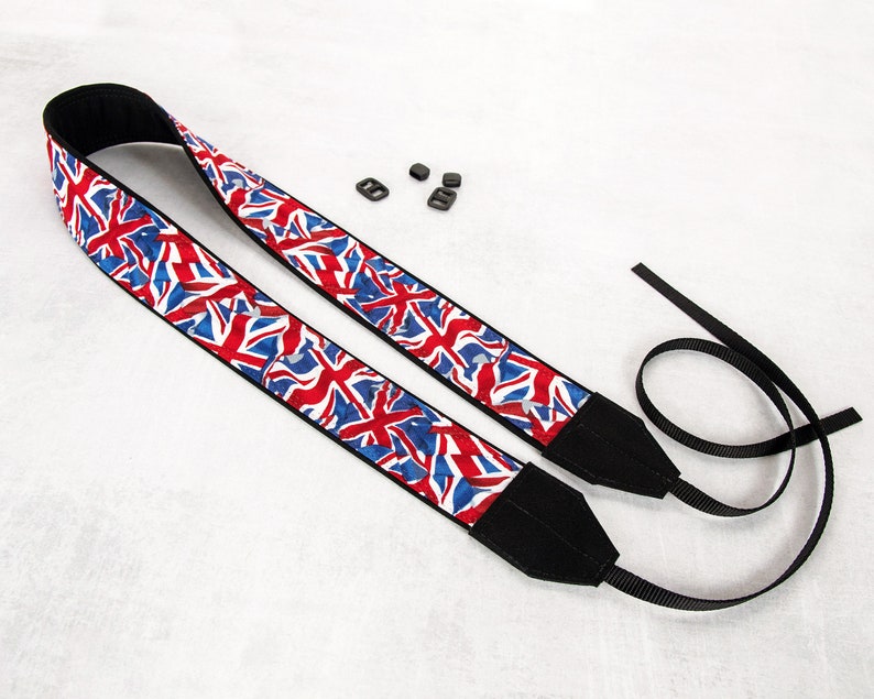 Camera Strap Flags Union Jack UK - Etsy