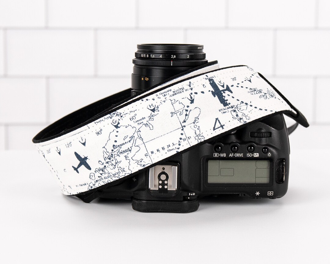 Airplane Camera Strap, Aviation Map - Etsy