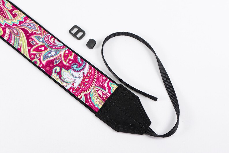 Hot Pink Paisley dSLR Camera Strap | Etsy