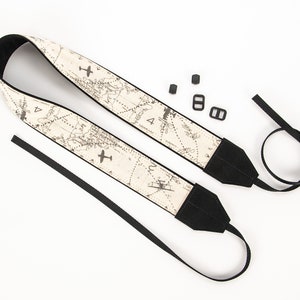 Map Camera Strap, Airplane - Etsy