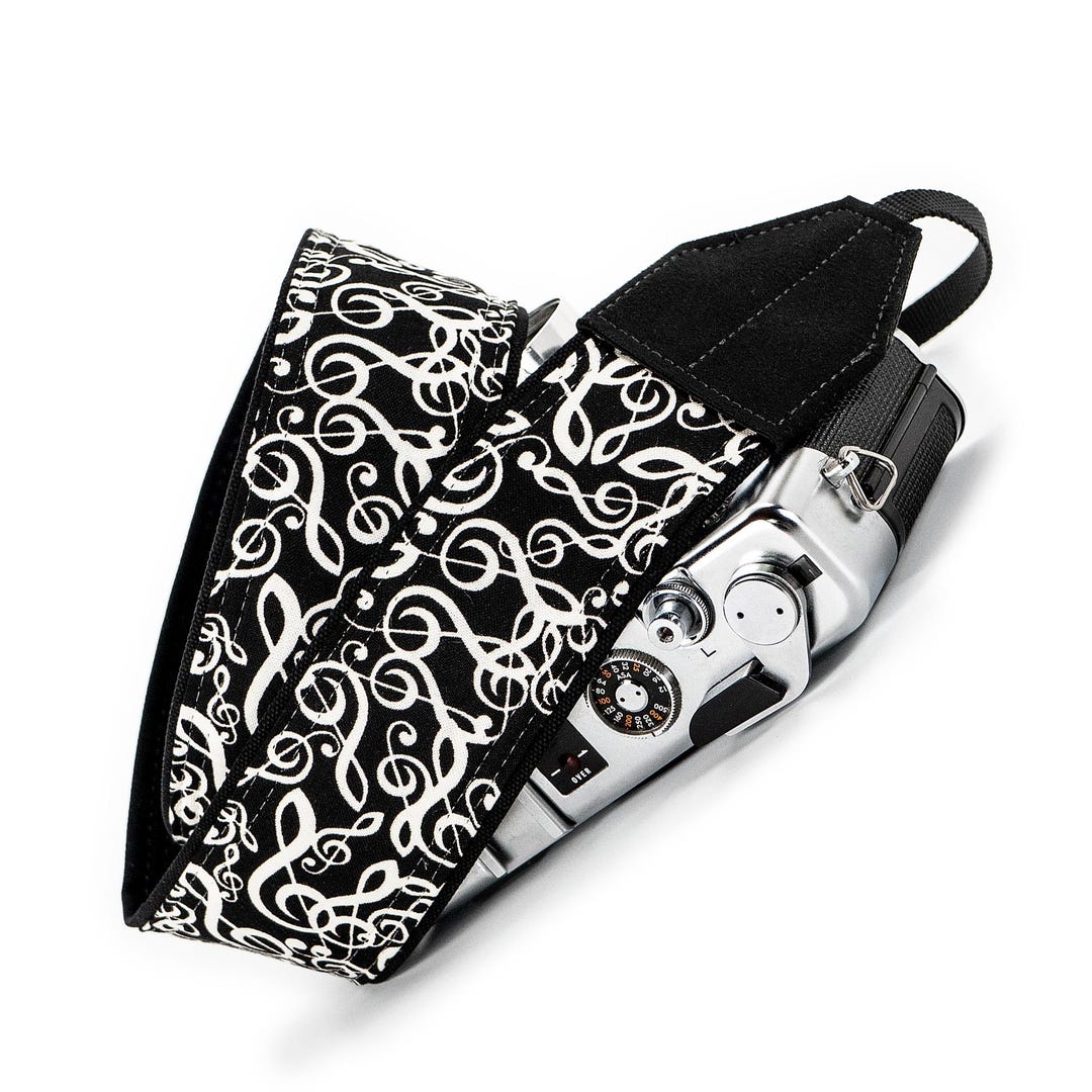 Camera Strap, Music Notes, Universal Fit Dslr, Slr, Mirrorless - Etsy