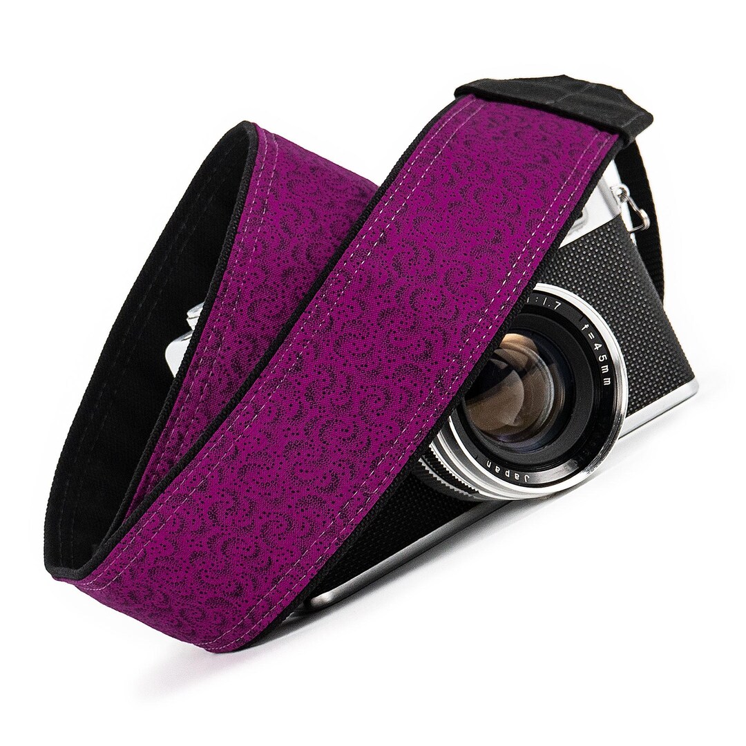 Camera Strap, Purple, Dslr, Slr, Mirrorless - Etsy