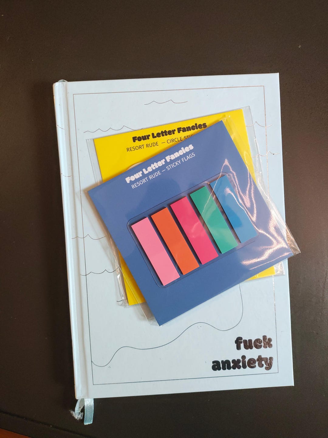 Five Color Translucent Flag Sticky Notes - Etsy