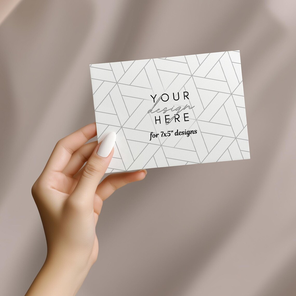 7x5 Wedding Invitation Mock up Using PSD, Smart Object, Classsic ...