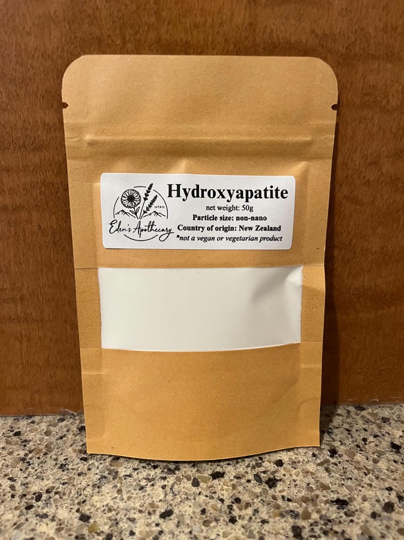 Non-nano Hydroxyapatite Calcium Powder | Fluoride-free Tooth ...