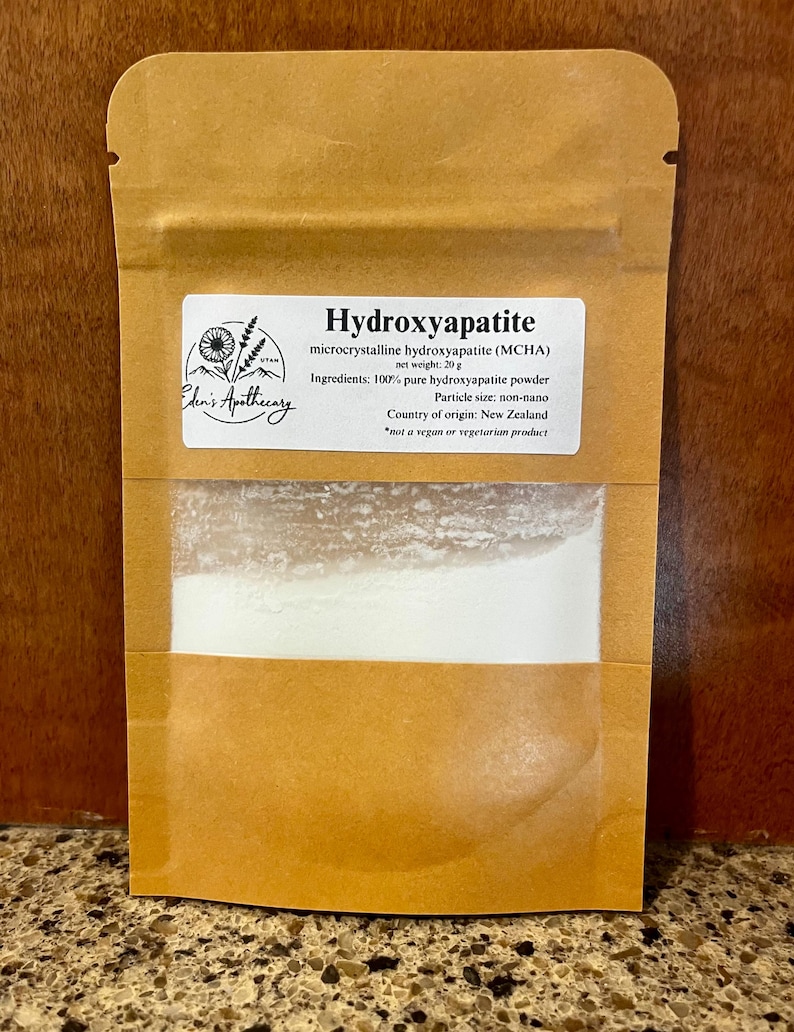 Non-nano Hydroxyapatite Calcium Powder (MCHA) 20g - Etsy