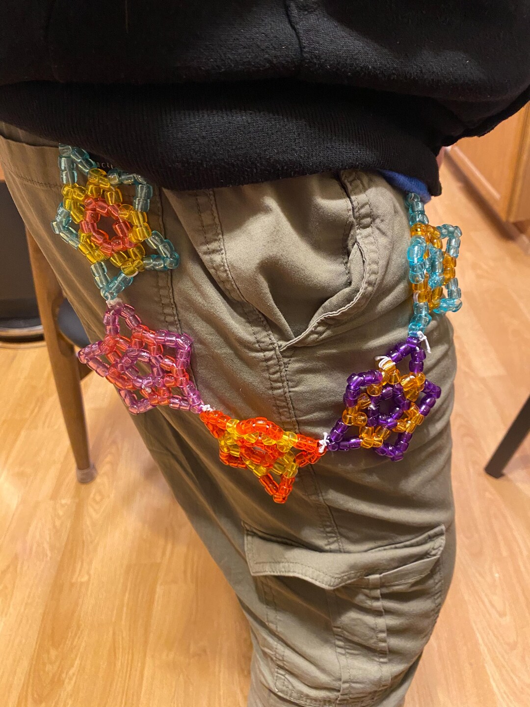 Kandi Star Belt Chains - Etsy