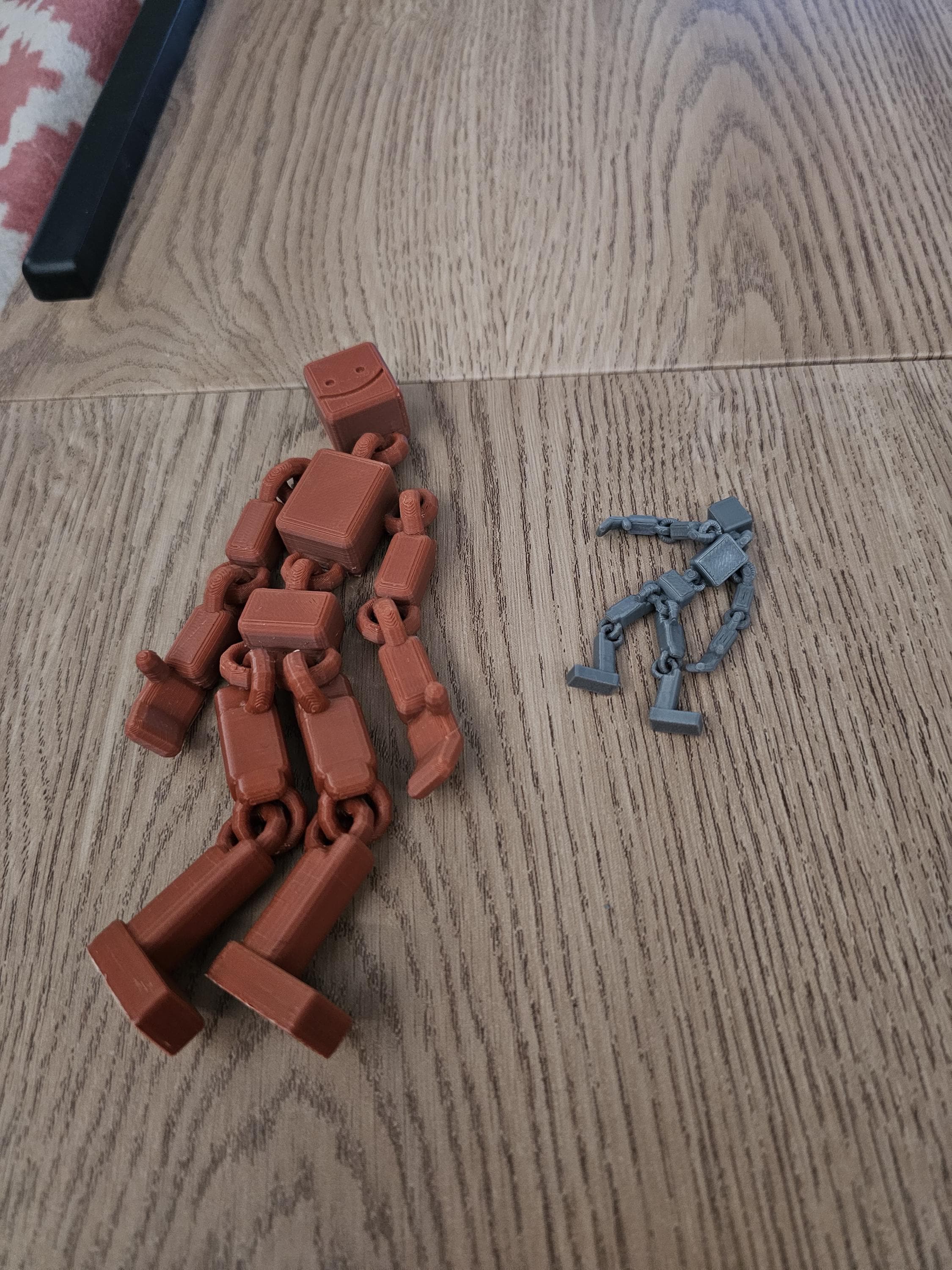 Stress-relieving 3D Printed Fidget Ragdoll Toy (1 Large or Pack of 5 ...