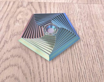 Stress-relieving 3D Printed Spinning Pentagon Fidget - Etsy