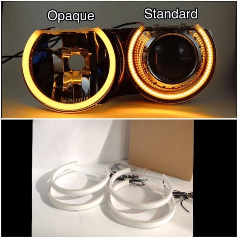 BMW E46 Facelift Angel Eyes New Cotton Led - Etsy