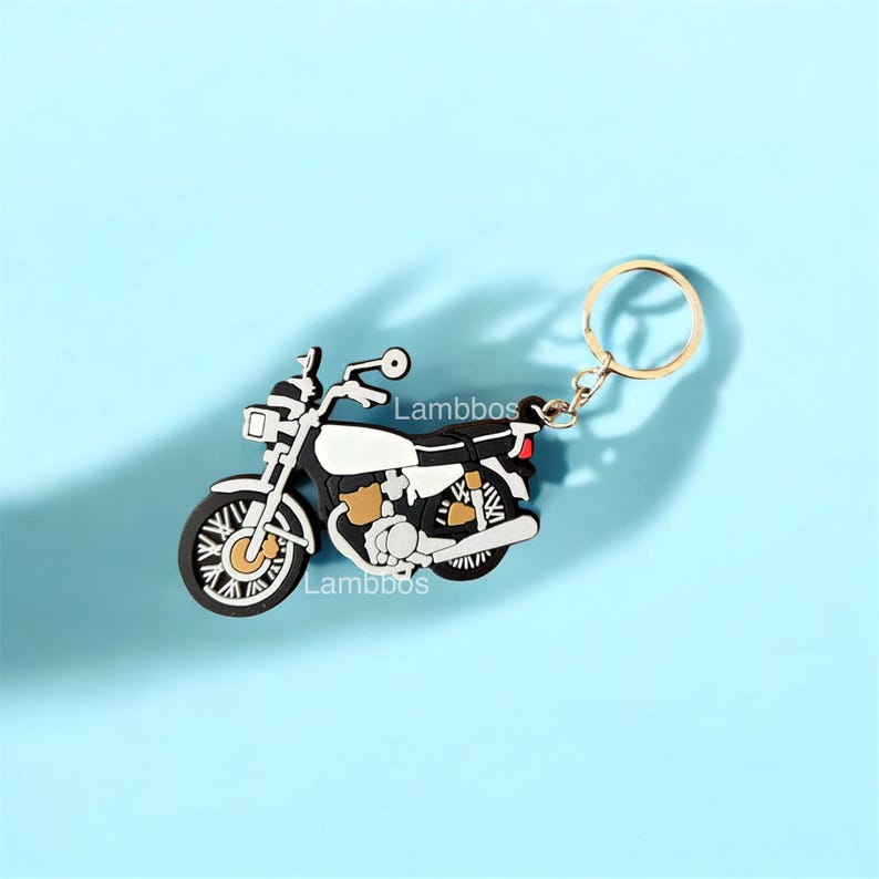 Classic Motorcycle Honda Yamaha Keychain Special Production - Etsy