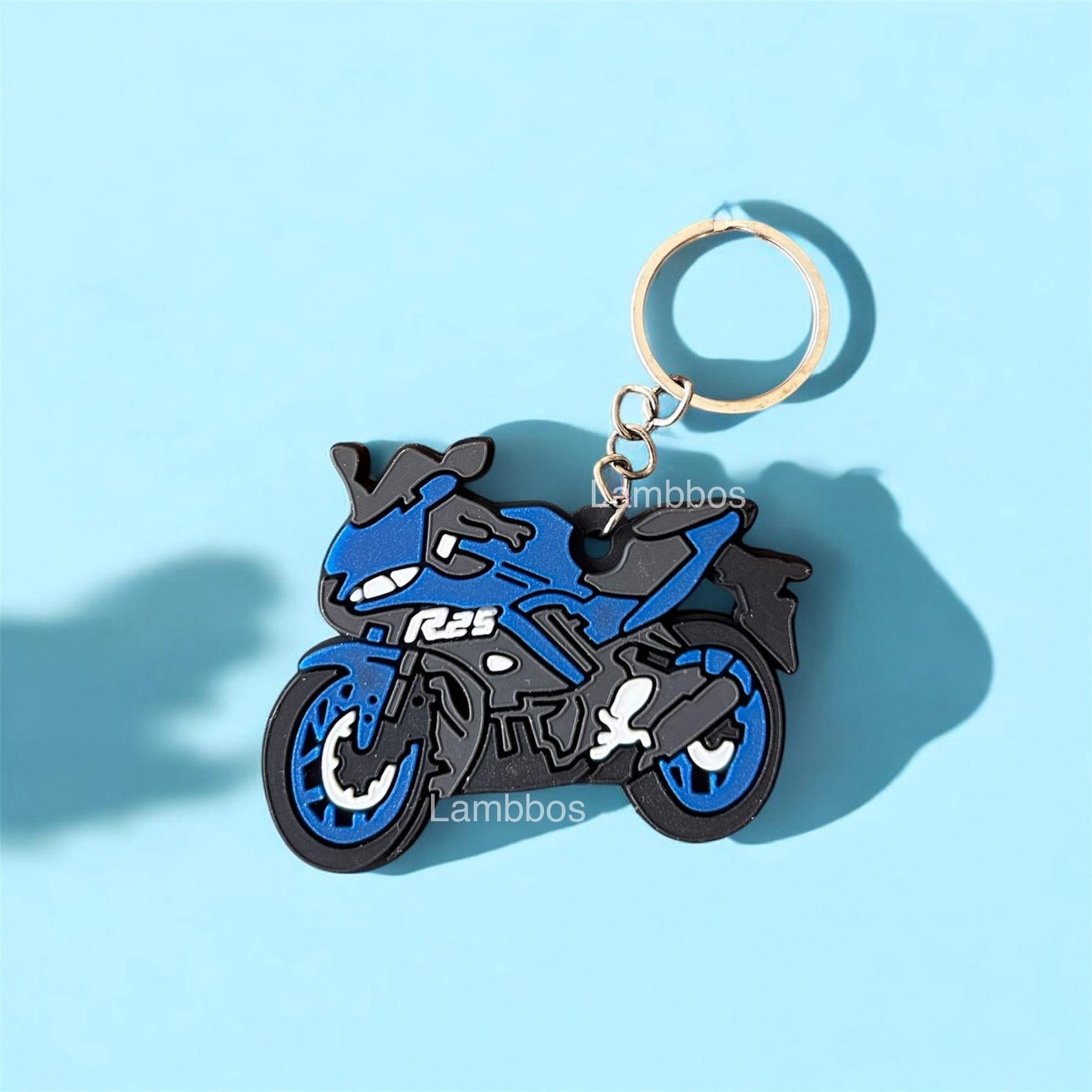 Yamaha Motorcycle Keychain - Etsy