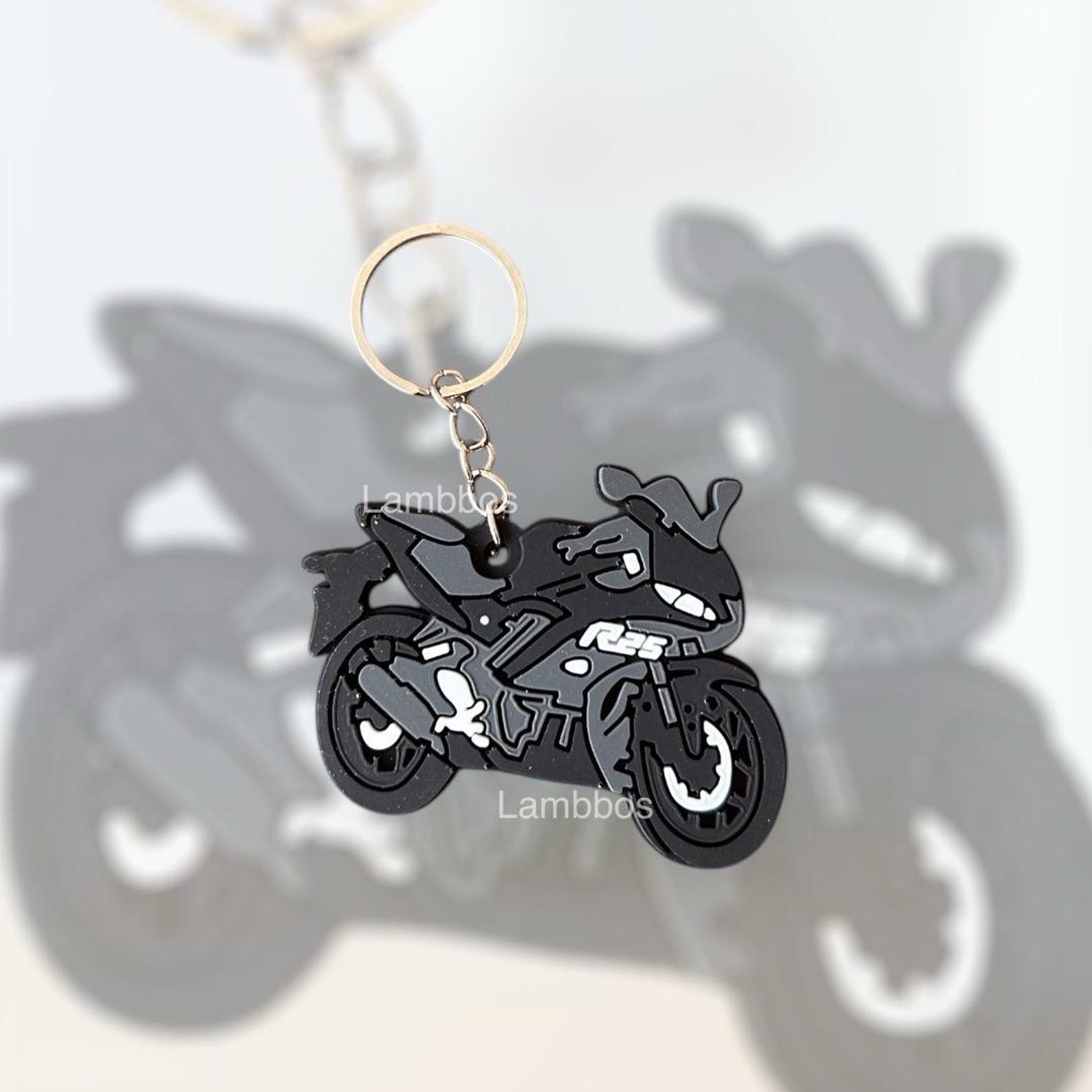 Yamaha Motorcycle Keychain - Etsy