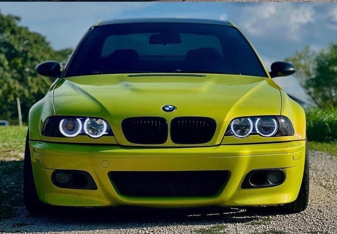 Bmw E46 Coupe Angel Eyes Ring New Cotton Led - Etsy