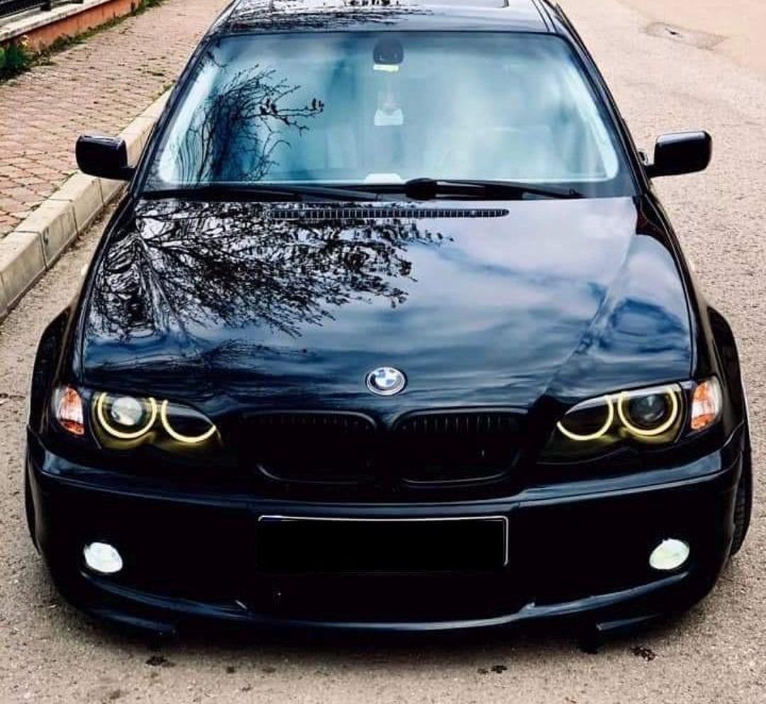 BMW E46 3 Series Facelift Angel Eyes Warmlight Yellow New Cotton Led - Etsy