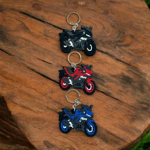Yamaha Motorcycle Keychain - Etsy