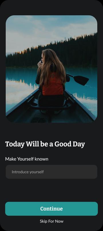 Daily Affirmation Figma Template for Inspirational Quotes ...