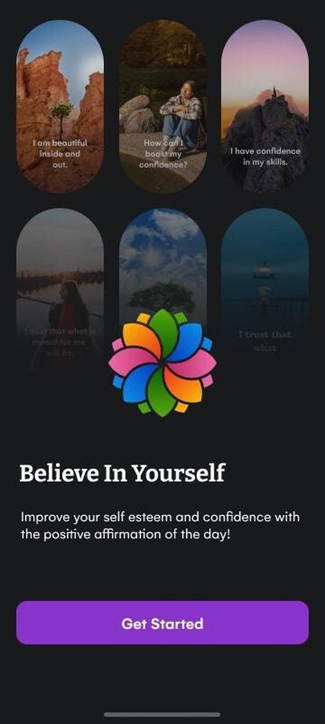 Daily Affirmation Figma Template for Inspirational Quotes ...