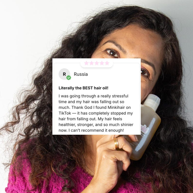 Minki Ayurvedic Hair Oil: Natural Scalp Treatment for Thinning Hair ...