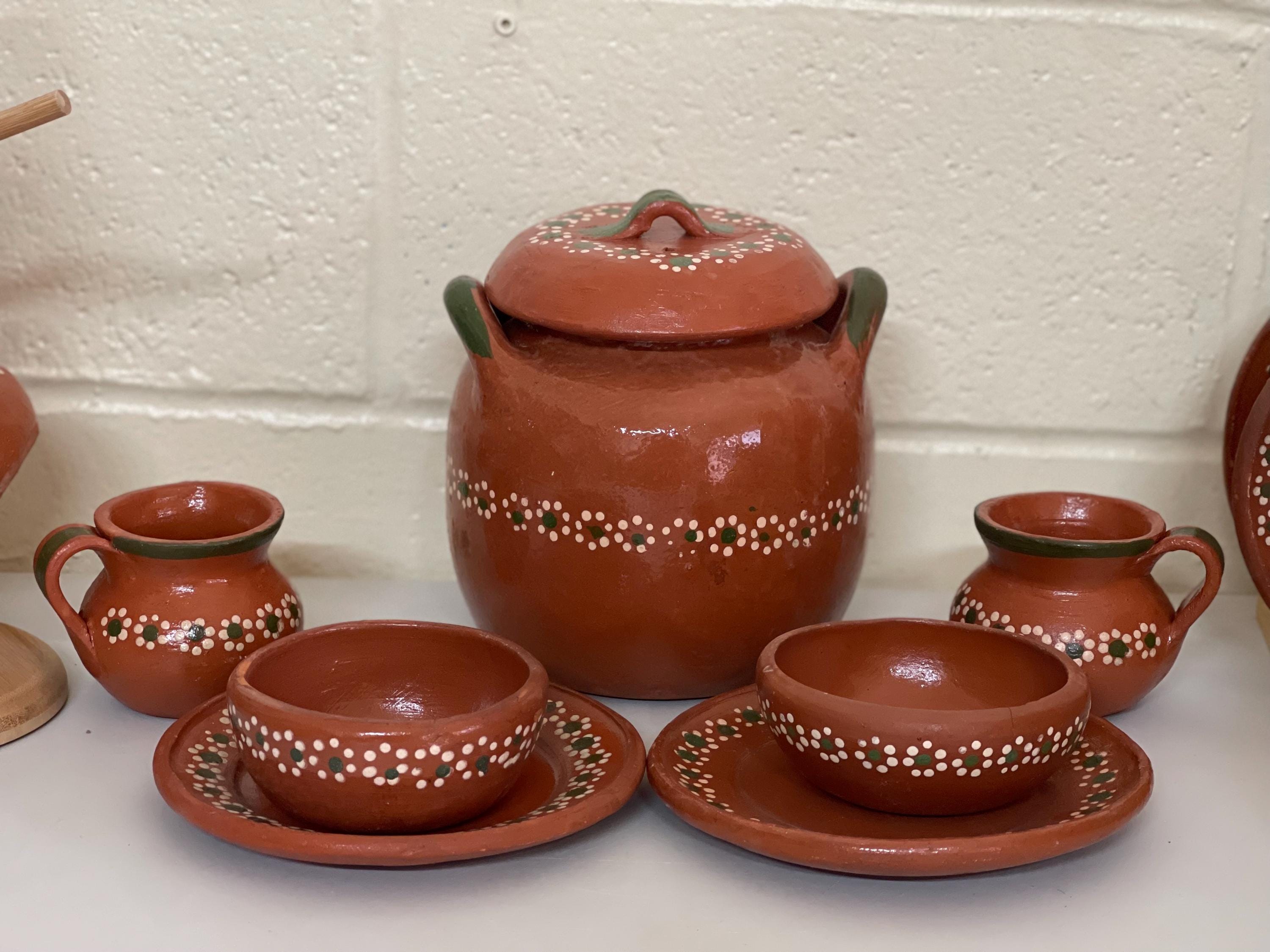 Mexican Vintage Dinner Set. Farmhouse Vintage Table Setting. Mexico ...