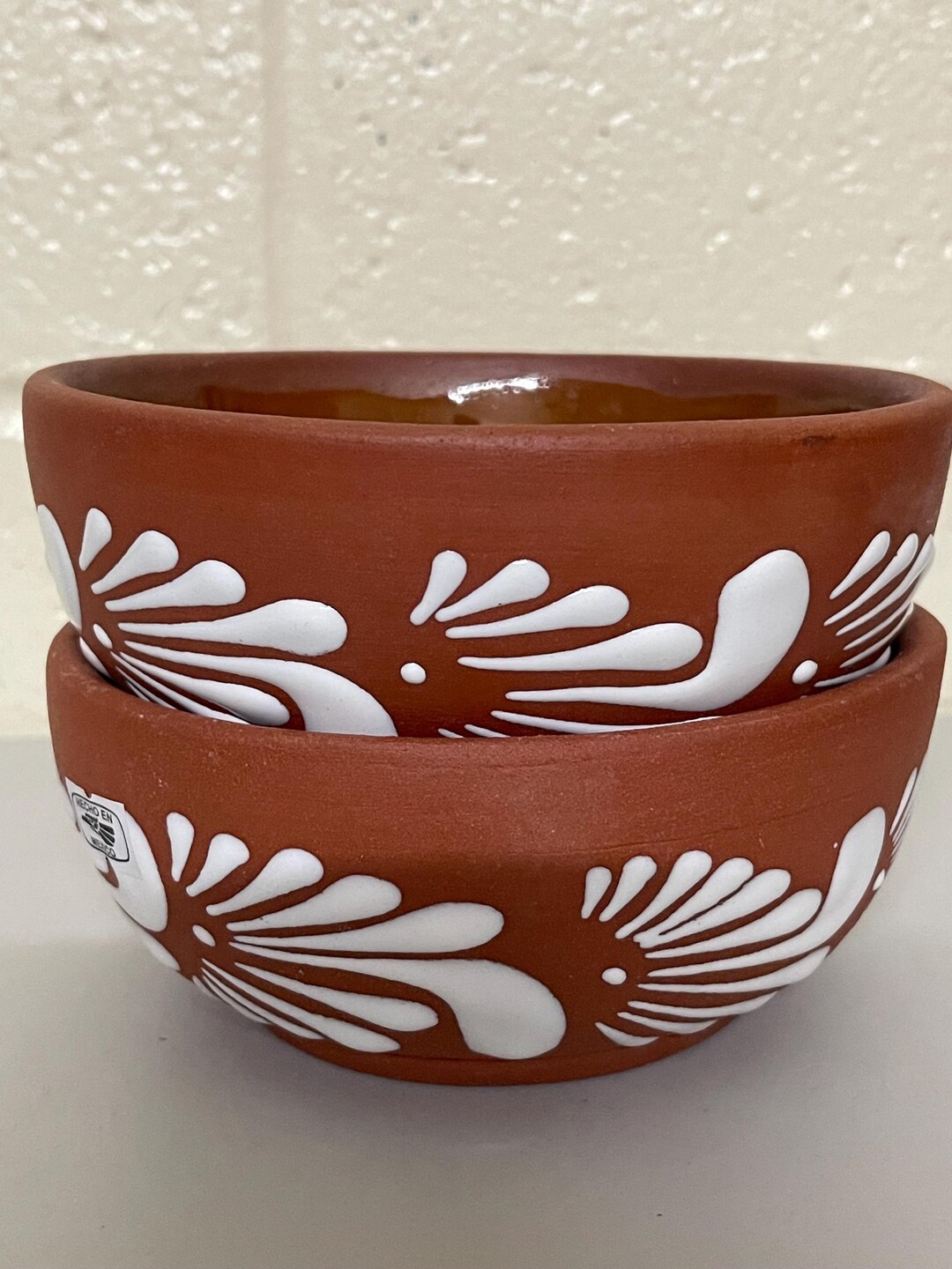 Handmade Mexican Barro Talavera Pottery Bowl Set - Etsy