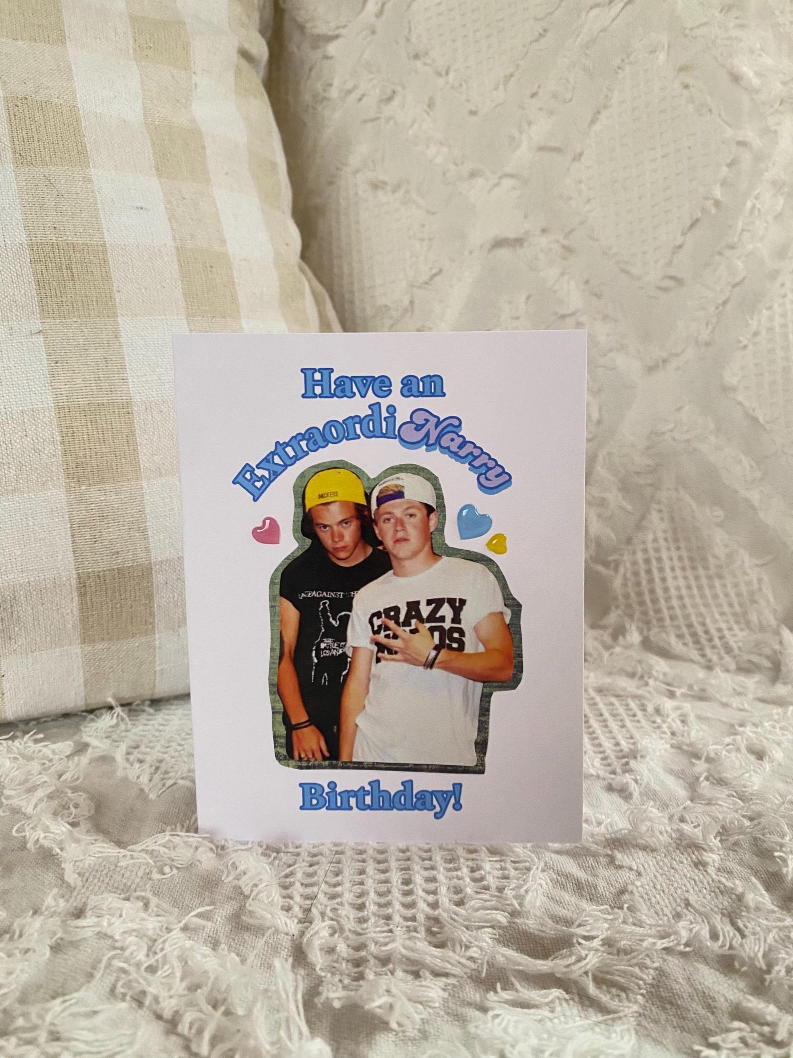 Handmade One Direction Birthday Card (individual) - 1D Days - Etsy