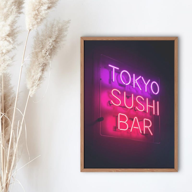 Sushi Neon Sign - Etsy