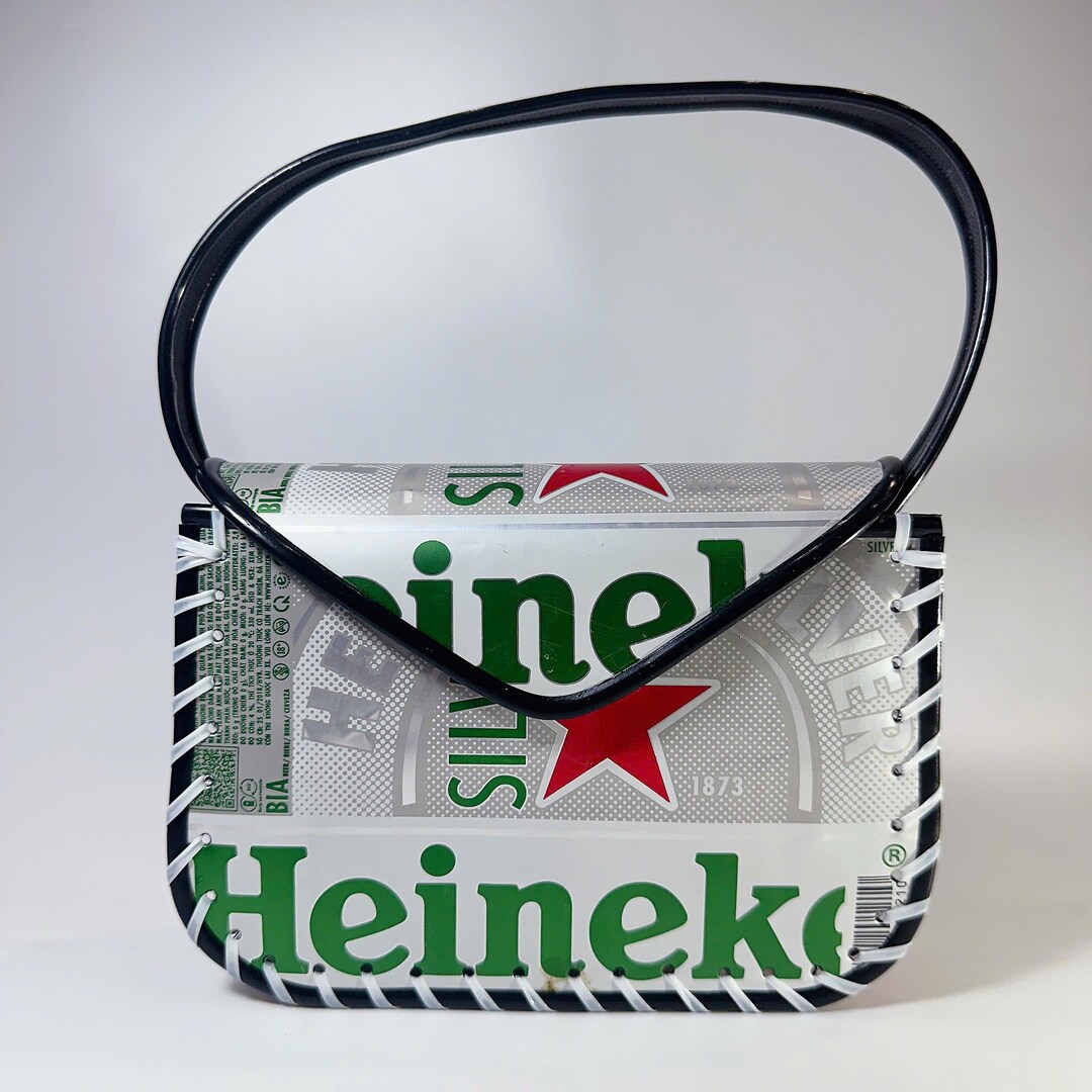 Upcycled Heineken Can Purse: Eco-friendly Mini Bag - Etsy
