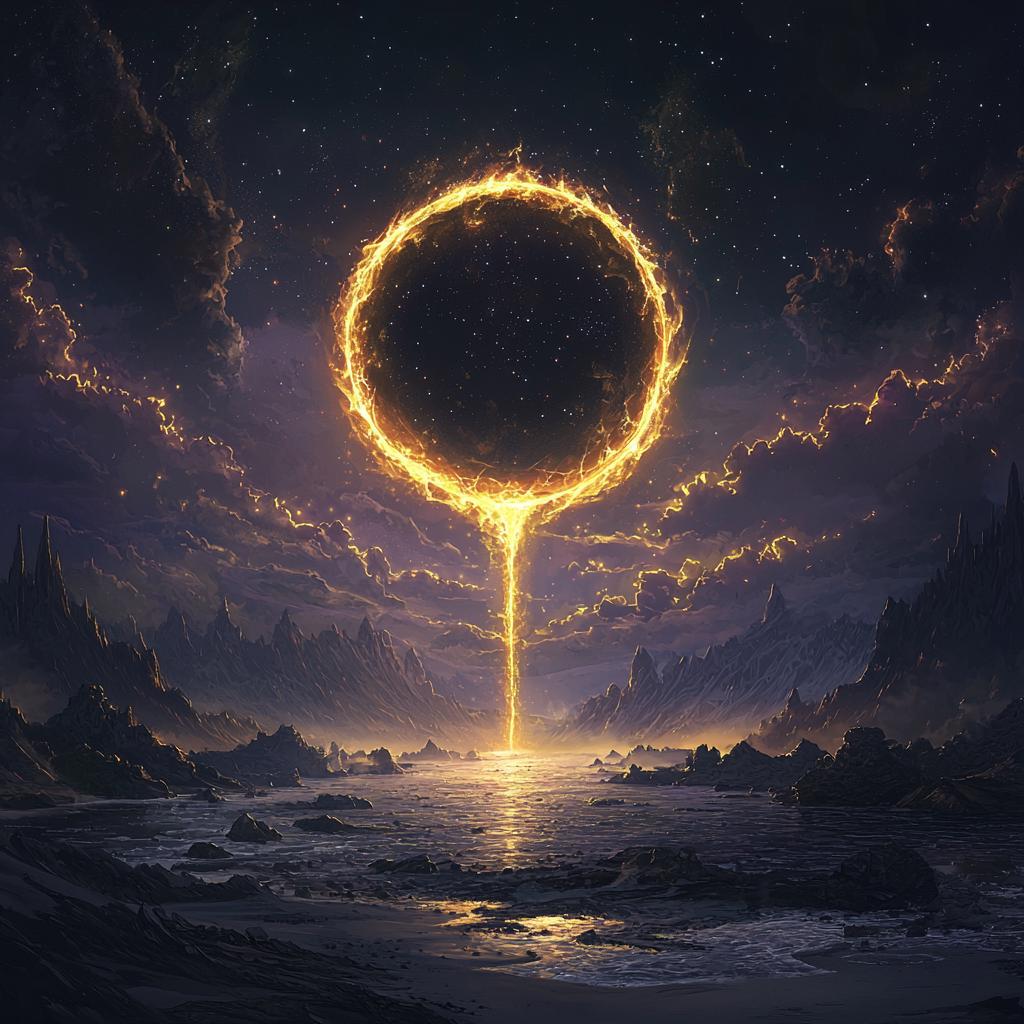 24 Enchanted Cosmic Horizon Clipart, Celestial Sun and Moon Digital Art ...