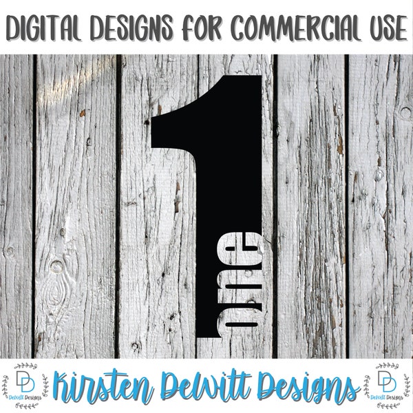 Birthday Number One - Etsy