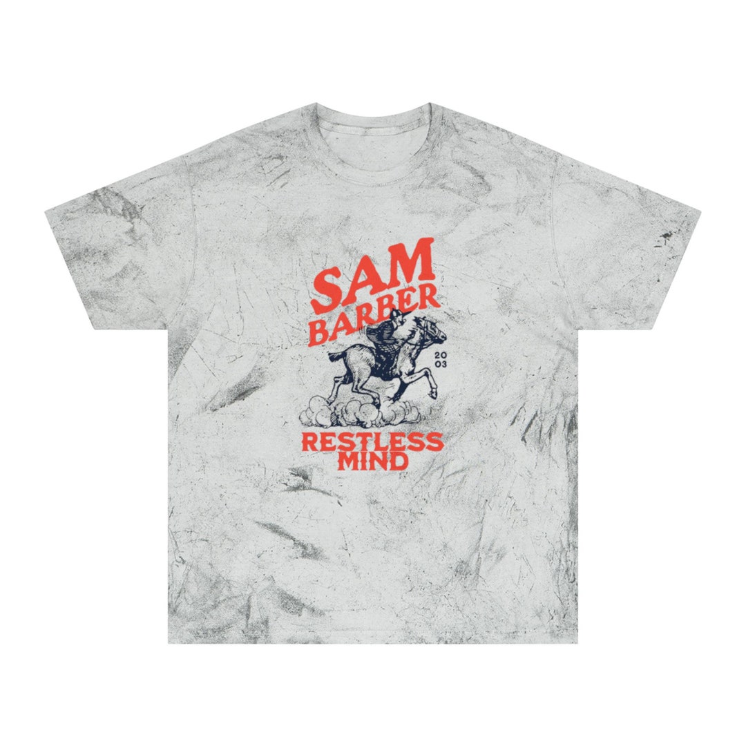 Sam Barber Restless Mind Unisex Color Blast T-shirt - Etsy