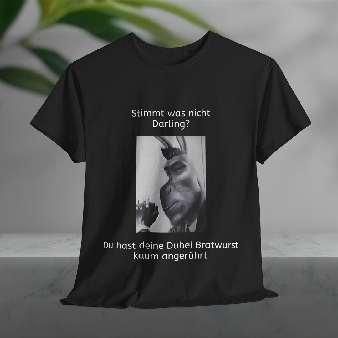 German Donkey Face Unisex Heavy Cotton Tee, Funny T-shirt is Something ...