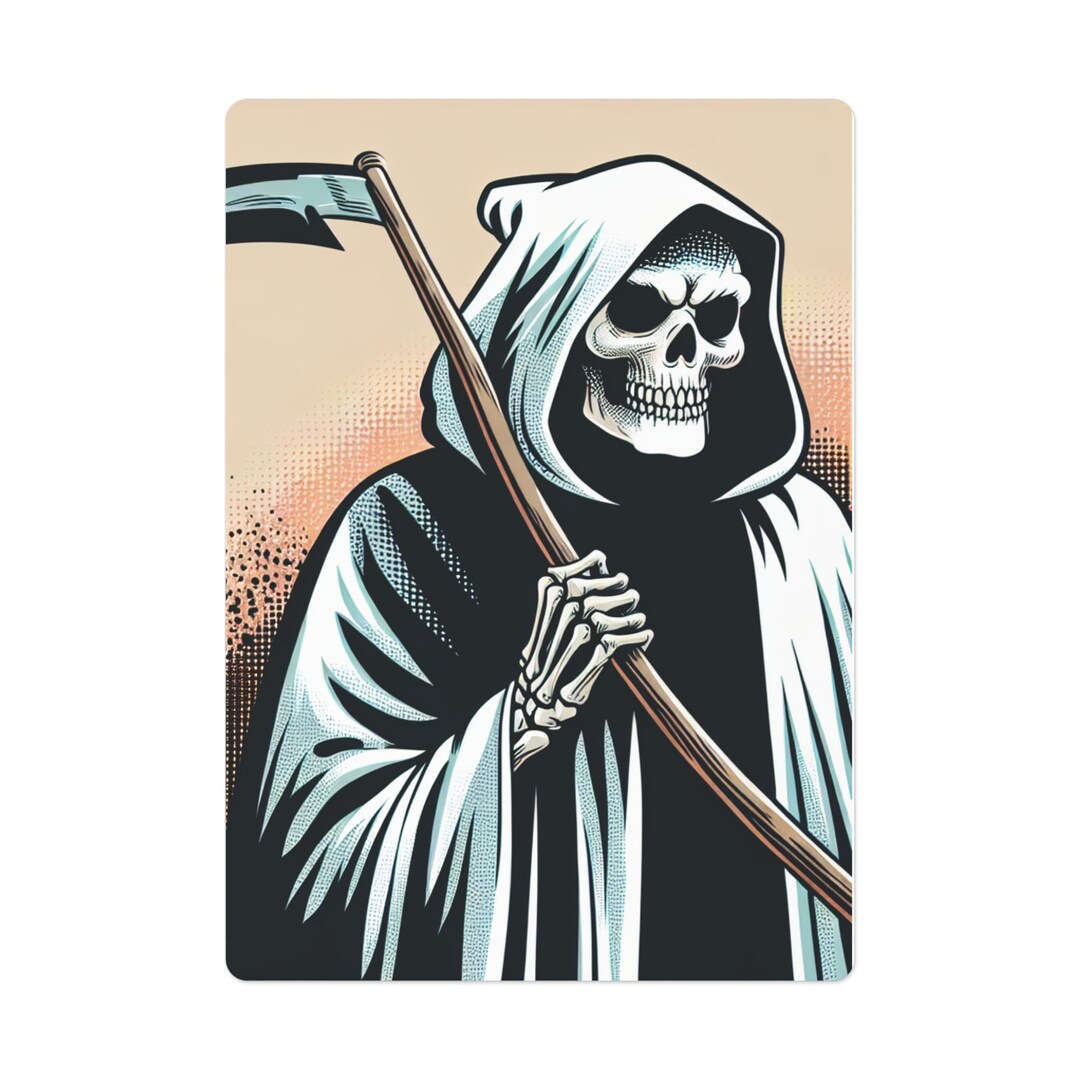Poker Cards, Grim Reaper Playing Cards, Gothic Deck for Card Games ...