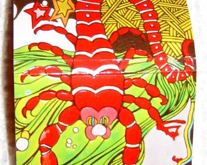 Vintage 60's 70's Psychedelic Matchbook. Fillmore Art ERA. Matches ...