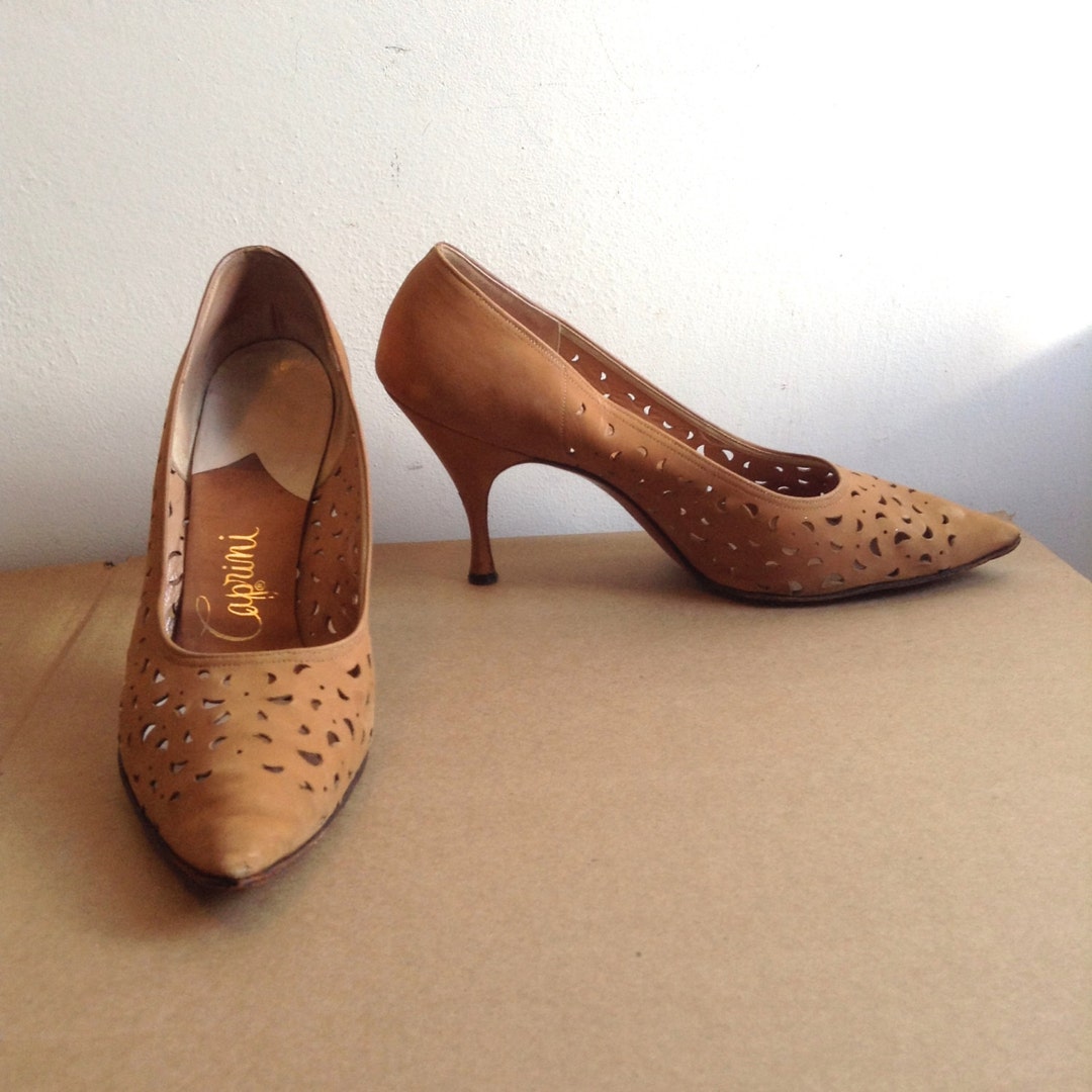 Vintage HOT, 1960's Pinup Spike Heels. Stilettos, Rockabilly, Bombshell ...