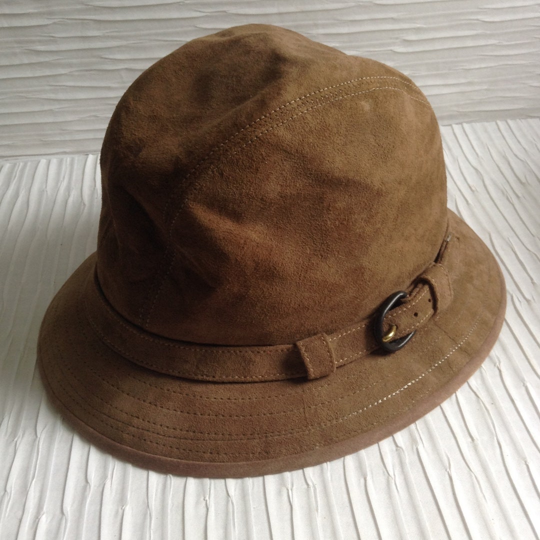 Country Gentleman Men's Suede Hat. Vintage Fedora Hat. - Etsy
