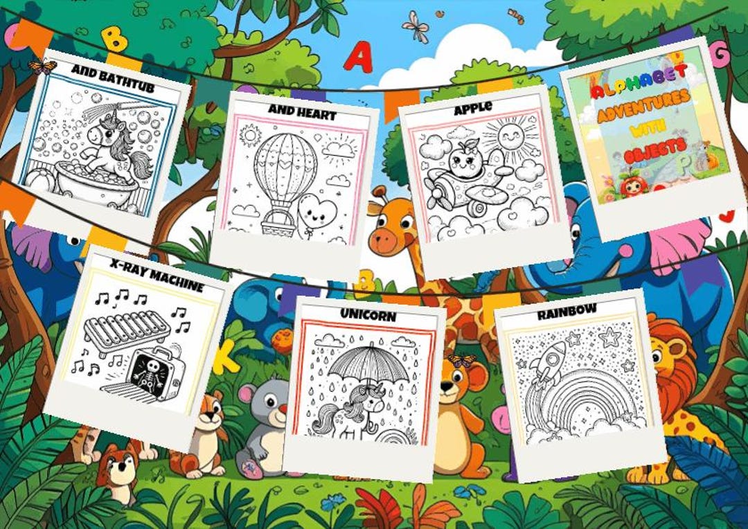 Alphabet Coloring and Learning Activities for Kids | A to Z Printable ...