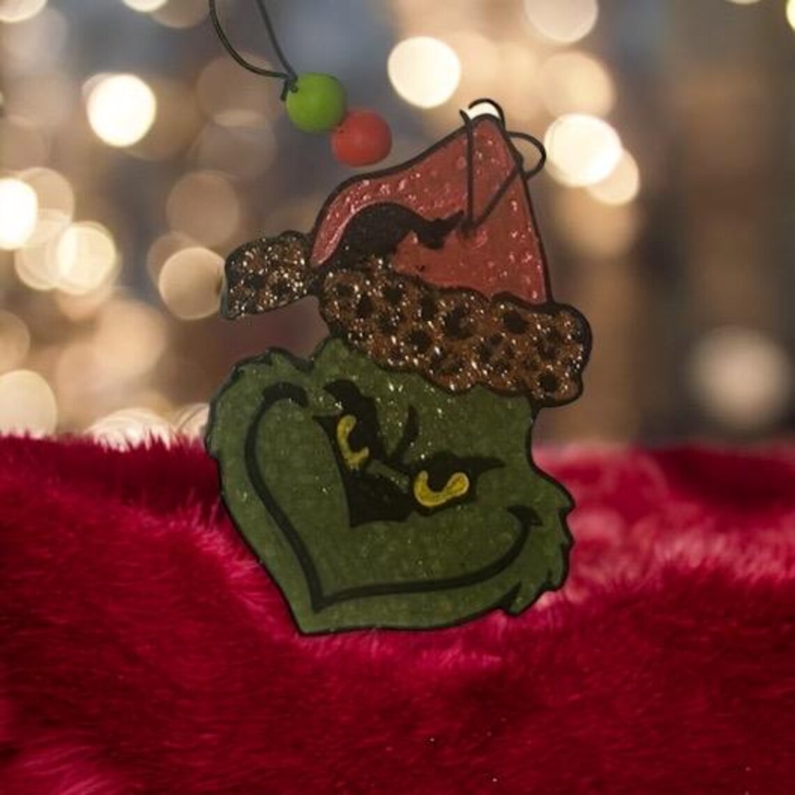 Grinch Freshie - Etsy