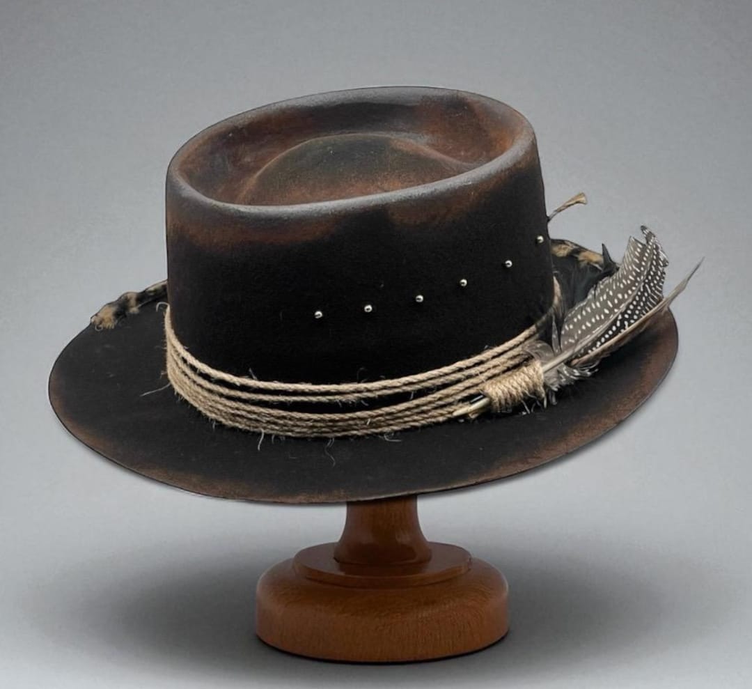 Fedora Custom Rare Vintage Hat – Inspired by Doctor Sleep | Unique ...